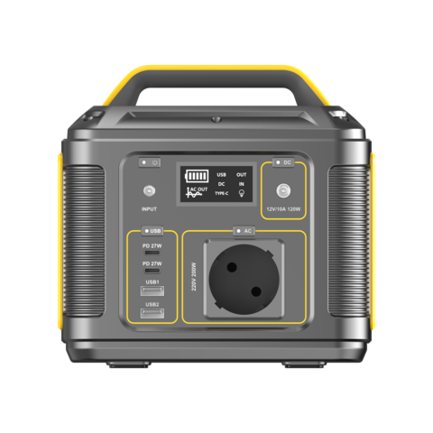 Portable Power Station 200w 300w 500w Solar Generator Ac/dc Outlet ...