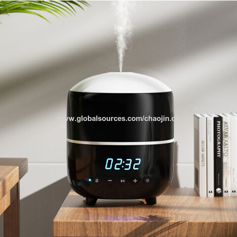 Buy Wholesale China Essential Oil Diffuser Ultrasonic Air Humidifier Clock Display Aroma ...