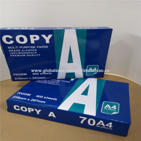White Multipurpose Double A A4 Copy Paper 80gsm /75gsm/ 70gsm., A4 Copy Paper, Copy Paper, A4 ...