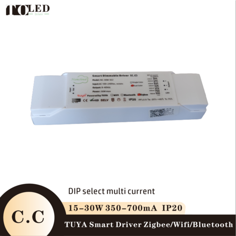 Buy Wholesale China 15w-30w Constant Current Tuya/ Smart Life Driver Wifi Bluetooth Mesh Zigbee ...