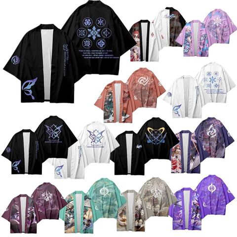 26 Styles Honkai Star Rail Cosplay 3d Printing Haori Anime Kimono Cloak ...