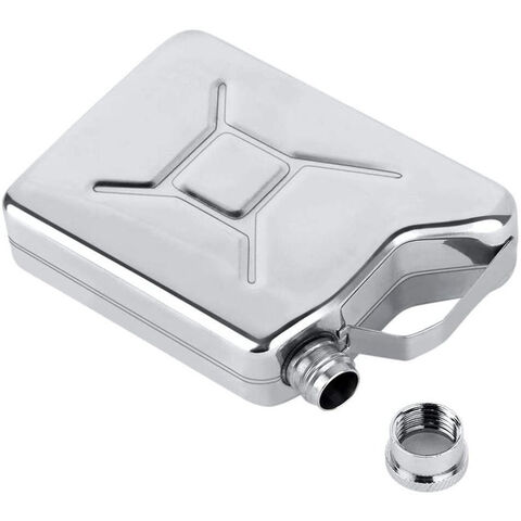 Buy Wholesale China 5oz 304 Stainless Steel Jerry Can Shaped Hip Flask ...