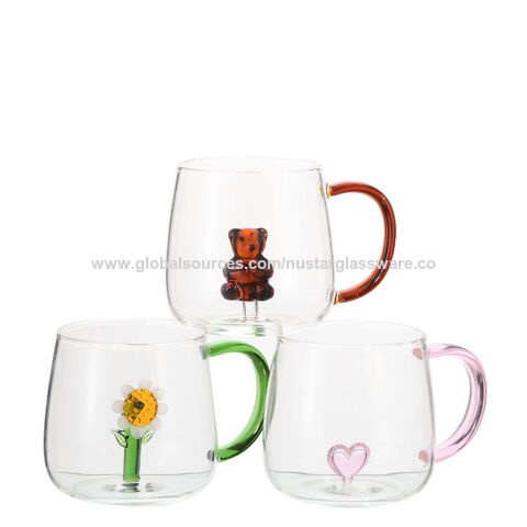 Buy Wholesale China Lovely Design Glass Cup, Good Gift For Kids On ...