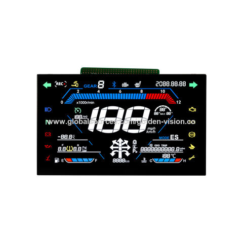 Buy Wholesale China Golden Vision Mono Lcd Display Segment 165x100mm, Va/negative/transmissive ...