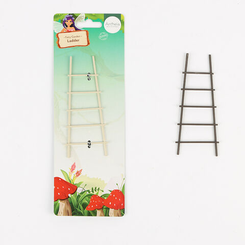 Buy Wholesale China Mini Metal Step Ladder Fairy Garden Ladder ...