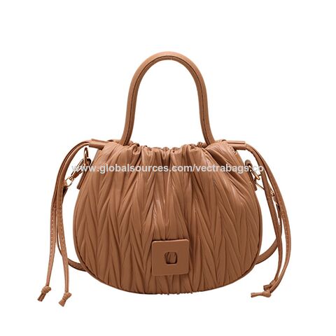 (v731)lady Pu Leather Fold Bag Crossbody Handbag For Women - China ...