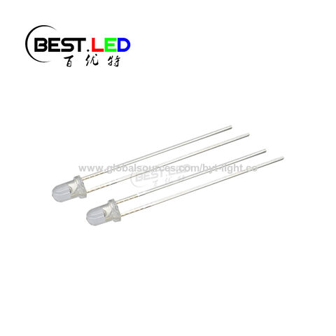 Factory Price 3mm Super Bright White Led Lamps 6000-7000k 7-8lm For ...