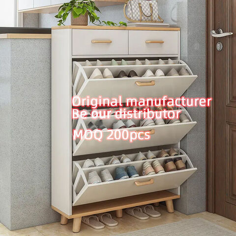 Shoe Rack Black 5 Tier Layer Modern Luxury Living Furniture Holder ...