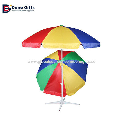 Promotional Outdoor Beach Umbrella Advertising Beach Sunshine Umbrella ...