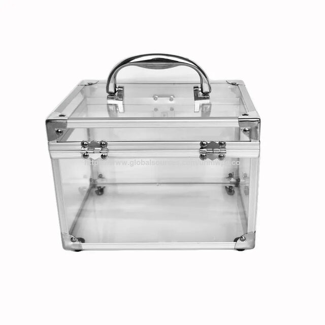 Transparent Aluminum Display Acrylic Cosmetic Box - Buy China Wholesale ...
