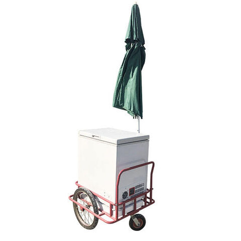 Buy Wholesale China Solar Ice Cream Push Cart Solar Powered 3 Wheels ...