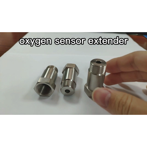 M18 X 1.5 Oxygen Sensor Angle Adapter Extender Bung Adaptor Extension ...