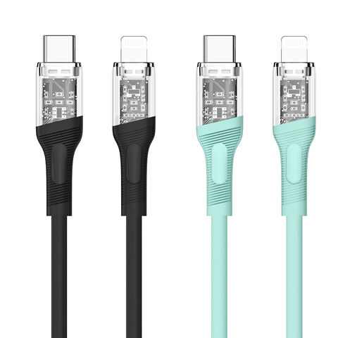 Wholesaletranslucent Data Cable With Typec/lightin/micro Oem Odm - Buy ...
