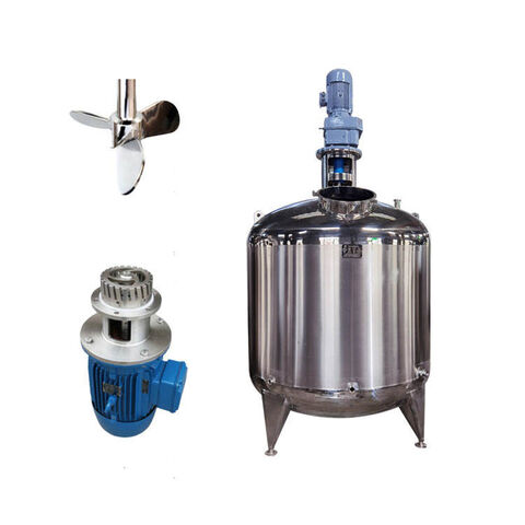 Buy Wholesale China Paste Sauce Mix Tank 5000 Liter Chemical Cosmetic ...