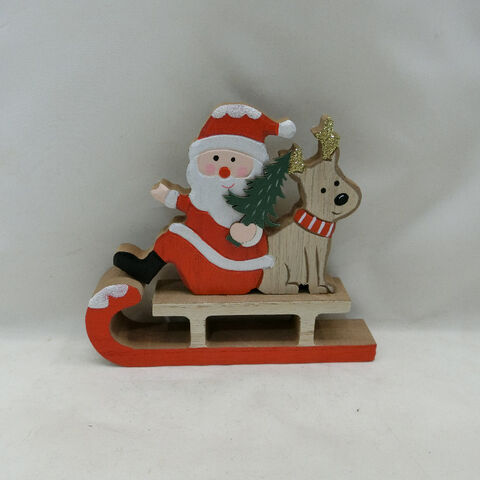 Buy Wholesale China Christmas Santa In Red&deer, Tree Ornament ...