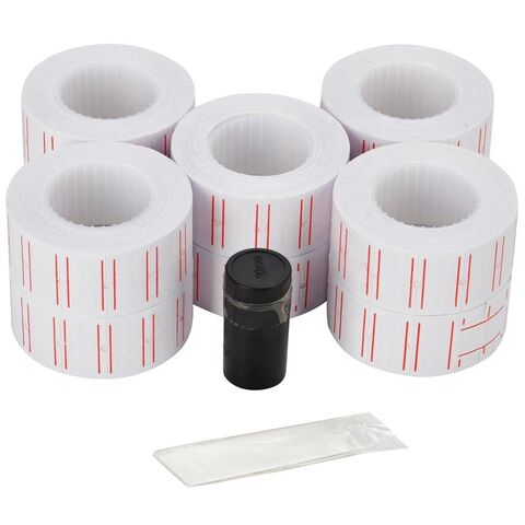 Buy Wholesale China Round Rolls White Price Gun Labels & White Price ...