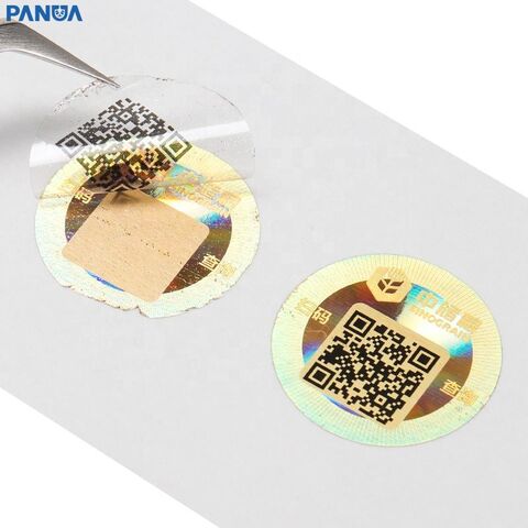 Buy Wholesale China Custom Printing Label Sticker Qr Code Security Qr ...