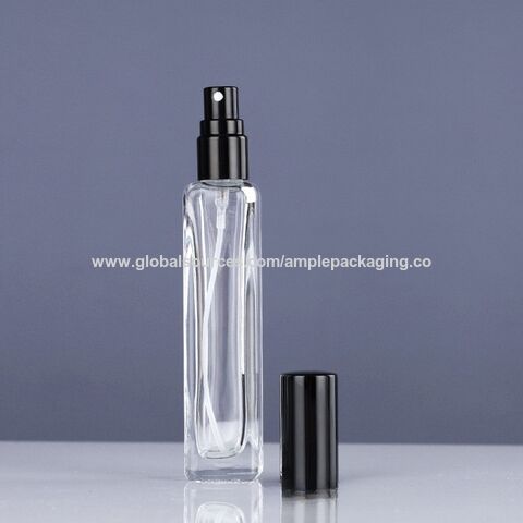 Buy Wholesale China 15ml Rectangle Glass Perfume Bottle 15ml Refillable Glass Cologne Bottle ...