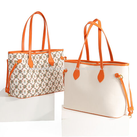 (v01) Pu Leather Lady Bag High Quality Tote Bag 2 In 1 - China ...