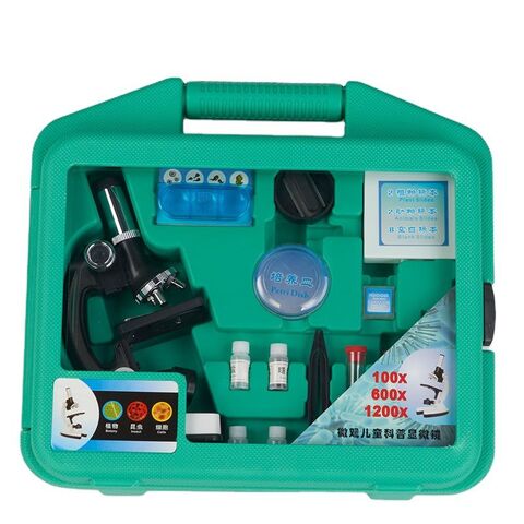 Wholesale Microscope Kit Akx-m1 300x 600x 1200x Monocular Children's ...