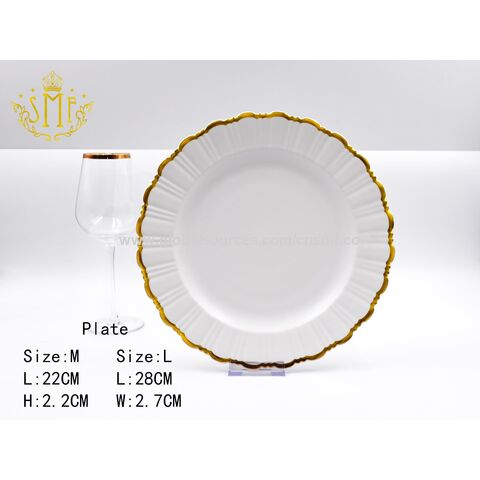 Buy Wholesale China Ceramic New Bone 8.5 Inch Season Plate With Real ...