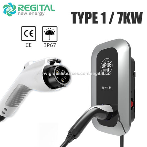 Buy Wholesale Hong Kong SAR Sae J1772 Rfid Smart Home App 7kw Type 1 Ac ...