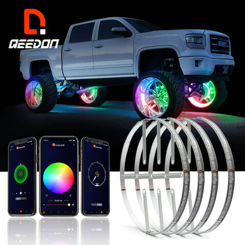 Buy Wholesale China Qeedon Ip67 Waterproof Led Car Wheel Color Changing ...