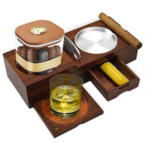Buy Standard Quality China Wholesale Functional Cigar Box With Ashtray ...