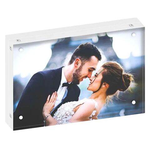 Customized Size Transparent Acrylic Sublimation Double Sided Picture ...