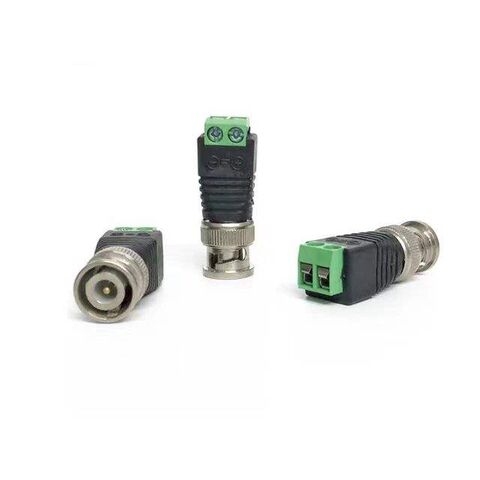 Cctv Cameras Use Bnc Adapter Bnc Power Plug 2-wire Screw Terminal ...