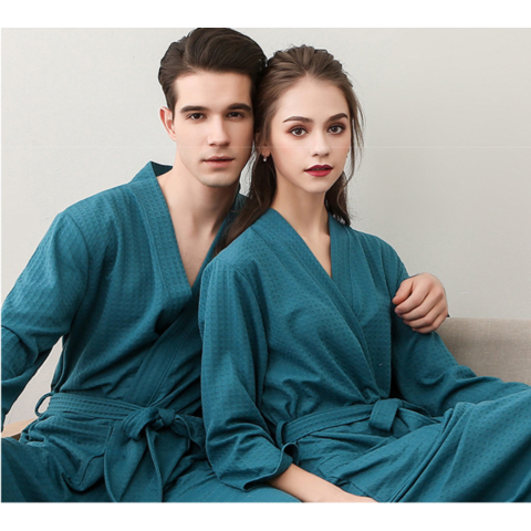 Bulk Buy China Wholesale Spa Bath Robe 100% Cotton Couple Bathrobe ...