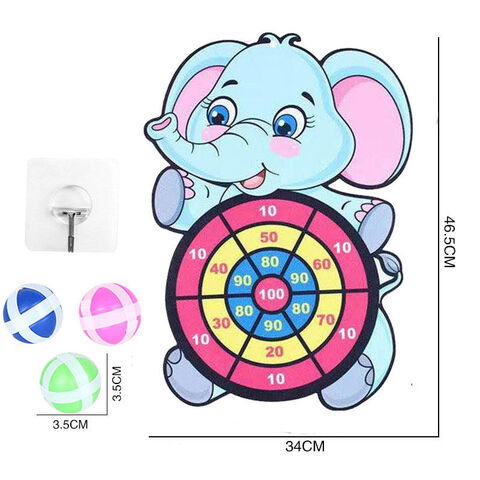 New Children Target Sticky Ball Throw Dartboard Sports Kids Educational ...