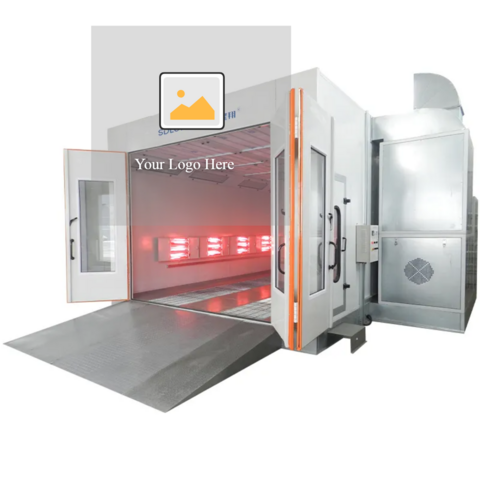 Lx2 Car Painting Equipment Spray Booth Auto Body Paint Booth Automotive ...