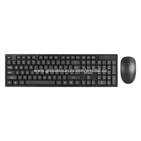 Buy Wholesale China Wireless Keyboard And Mouse Combo,rgb Led Keyboard ...