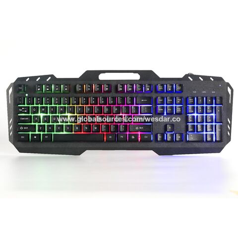 Buy Wholesale China Gaming Keyboard, Usb Wired 104 Keys Gaming Keyboard ...