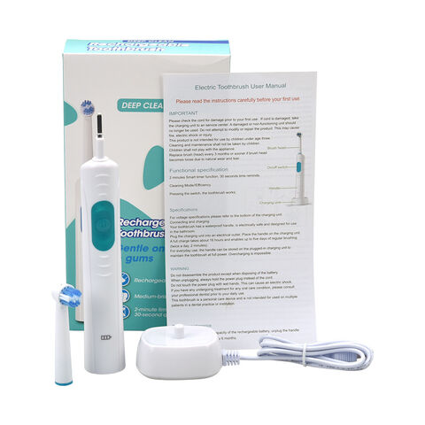 Buy Wholesale China Adult Rotary Round Head Electric Toothbrush ...