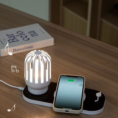Buy Wholesale China Table Lamp Bt Speaker Smart Desk Lamp Cordless ...