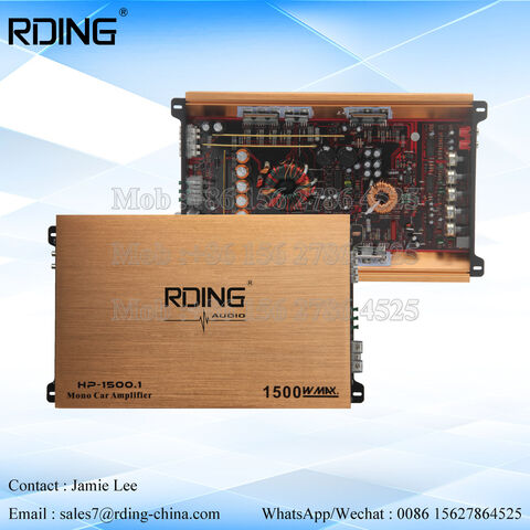 Buy Wholesale China Oem Mono 500w/700w/1000w Car Stereo Amplifier ...