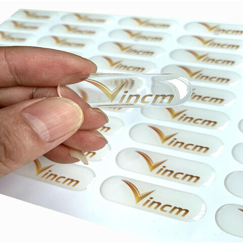 Buy Wholesale China Manufacture Custom Waterproof 3d Clear Transparent ...