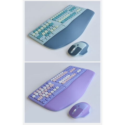 Buy China Wholesale Smk-680m4ag Ergonomic Wireless Keyboard Mouse Combo ...