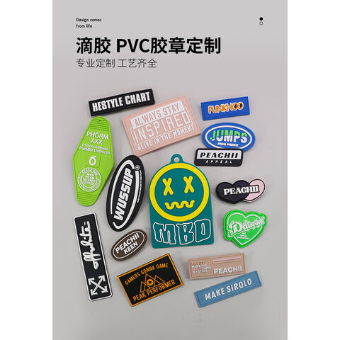 Buy Wholesale China Customized 3d Raised Logo Embossed Silicone Patch ...