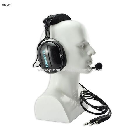 Buy Wholesale China Comfortable Airplane Headset & Aviation Headset at ...
