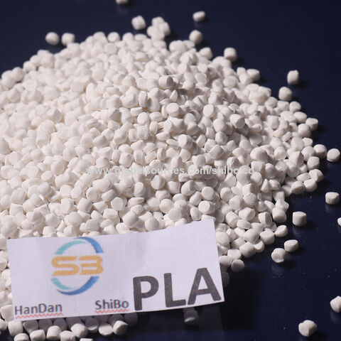 Pla Plastic, Polylactic Acid,100% Biodegradable And Compostable Pla Resins Bioplastic For Blown ...