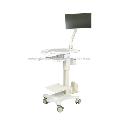 Buy Wholesale China Wholesale White Portable Carts Mobile Computer ...