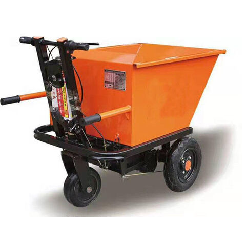 Construction Site Electric Trolley Multi-function Hand Push Tool Car ...