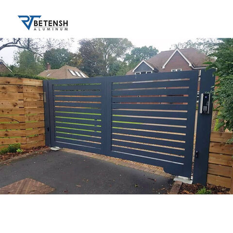 Simple Driveway Gate Designs Readymade Gates Mayfair Aluminium