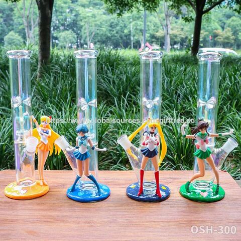 Achetez en gros Le Meilleur Verre De Fille De Sailor Moon Des Prix D'usine Bong La Lueur De ...