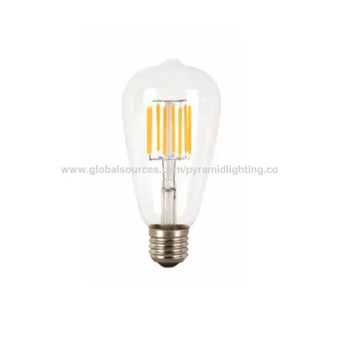 Buy Wholesale China 110v Us Black Glass G80 G95 Led Filament Bulb & Led ...