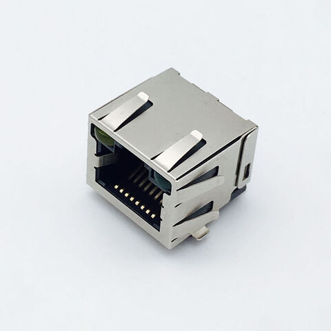 Buy Wholesale China Shield Rj45 Pcb Modular Jack 8p8c Connector Rj45 ...