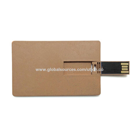Buy Wholesale China Credit Card Usb Flash Drive With Paper Desidn,1 ...
